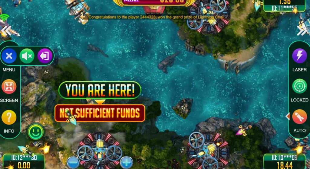 Razing Storm Fish Game | Play Online on Fire Kirin