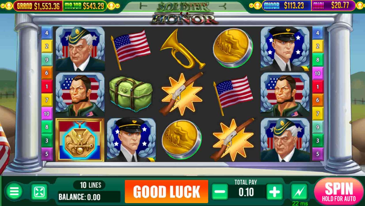 Soldier and Honor Slot – Play Fire Kirin Online Now